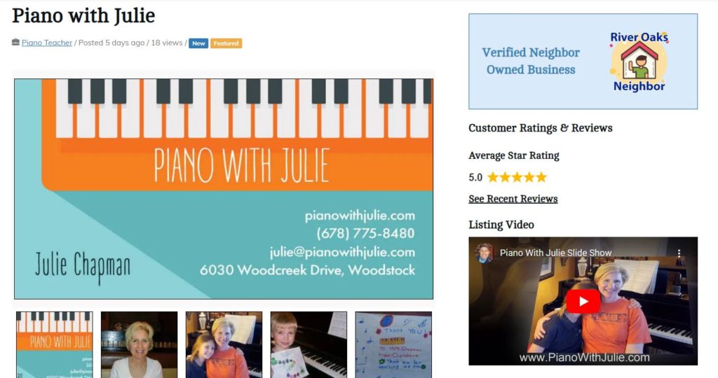 Business Listings Explainer | River Oaks Homeowners Group